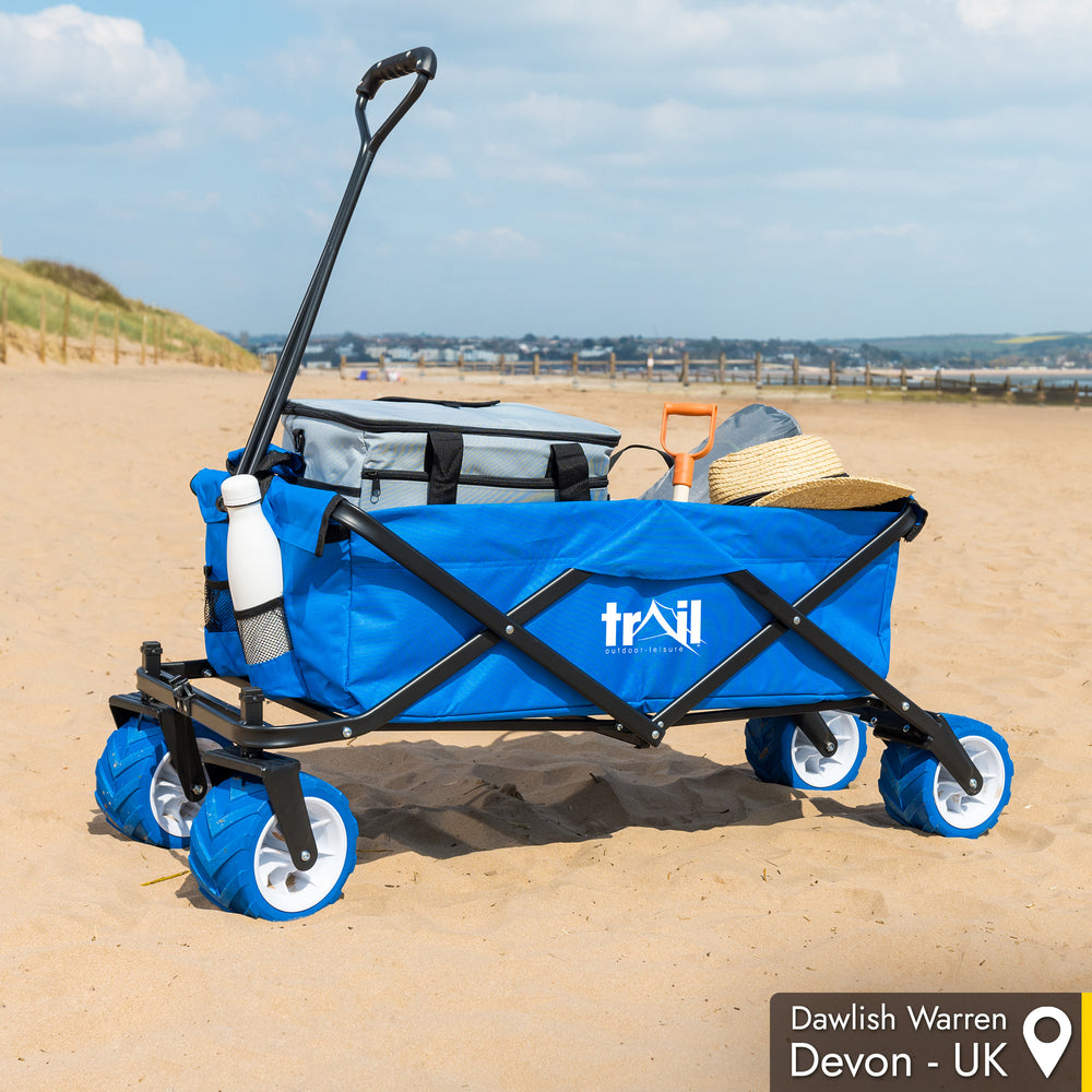 Folding Beach Trolley | Holds 60kg | Trail