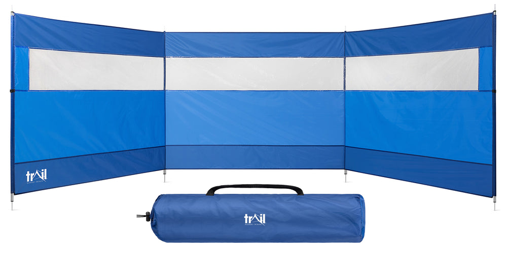 Steel 4 Pole Windbreak (5m x 1.4m)