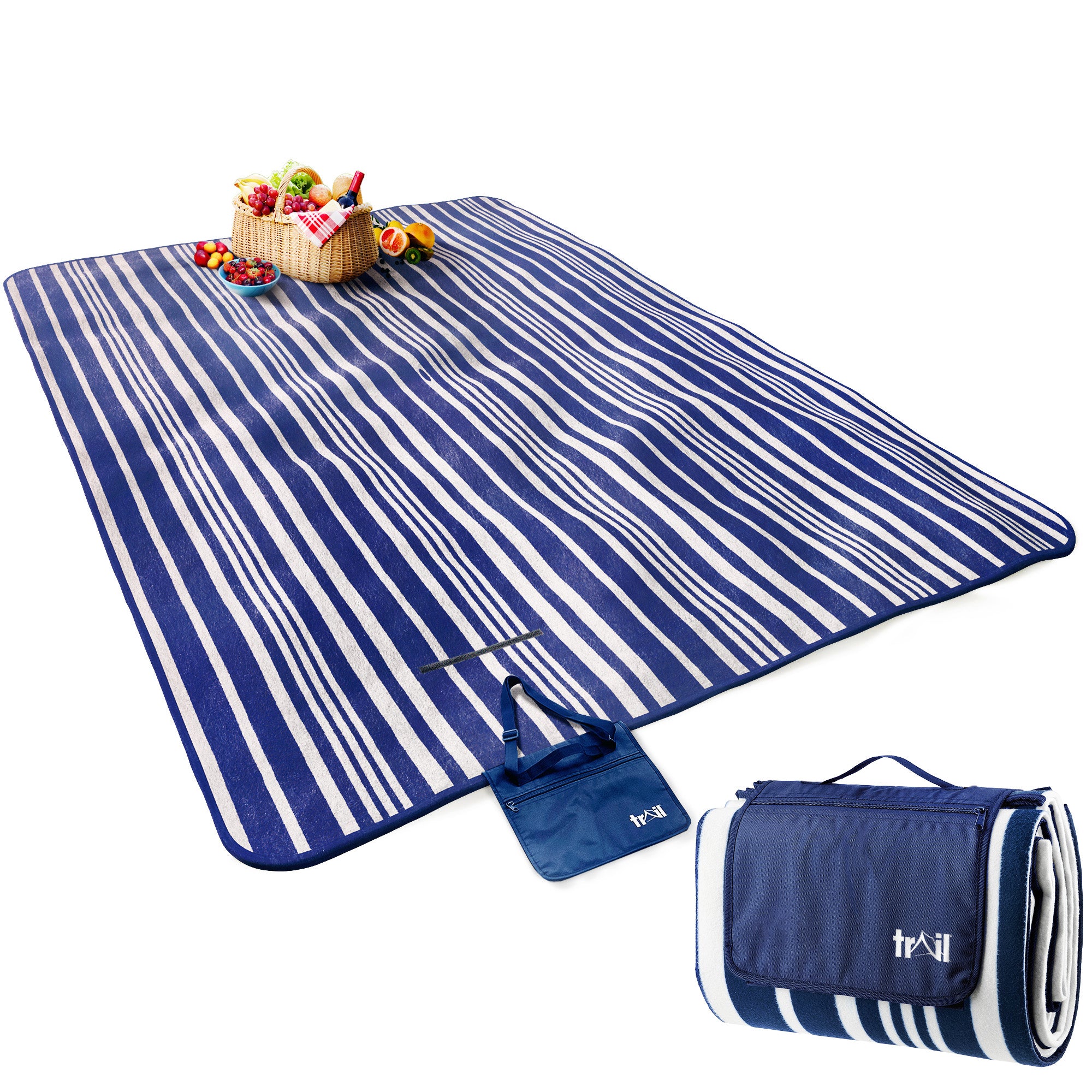 Soft Fleece Waterproof Picnic Rug (Extra Large) | Trail