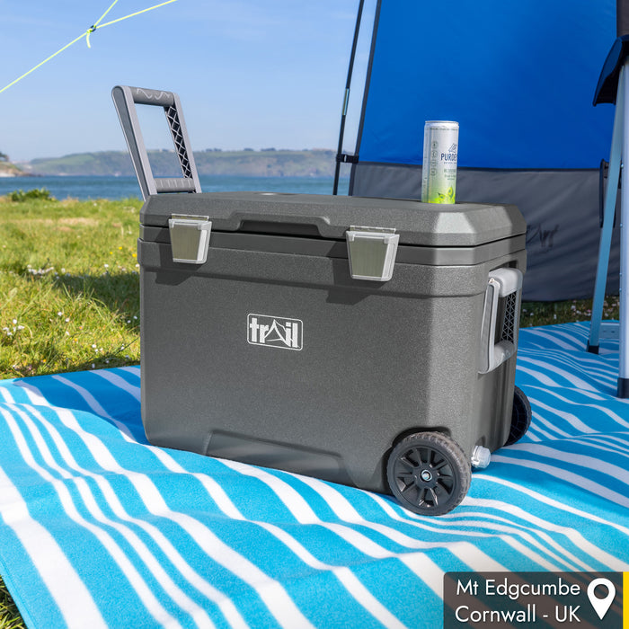 Large 45L Cool Box on Wheels | Trail