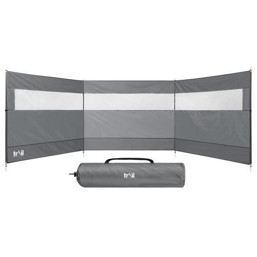 Steel 4 Pole Windbreak (5m x 1.4m)